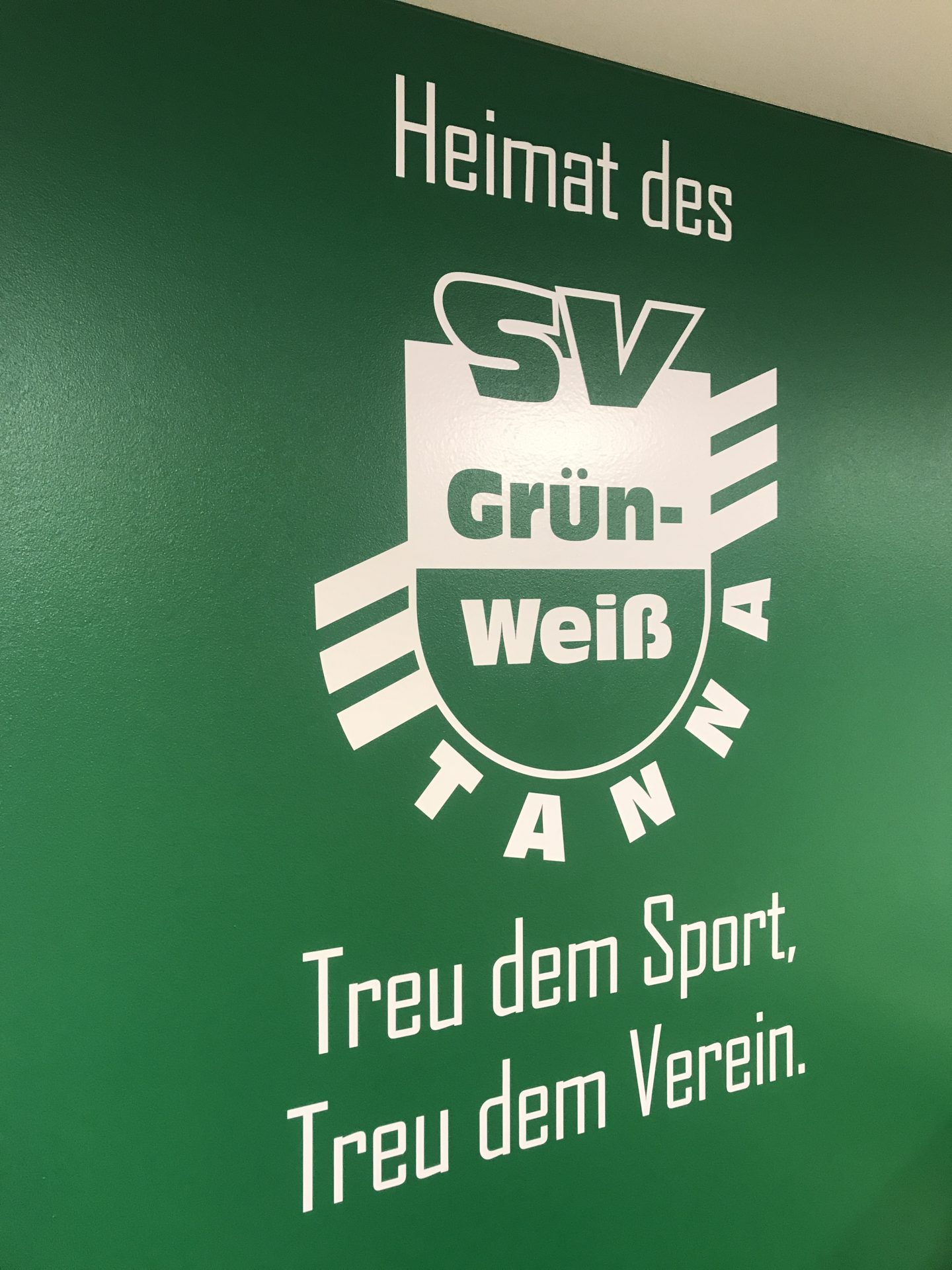 Vereinsheim – SV Grün-Weiß Tanna